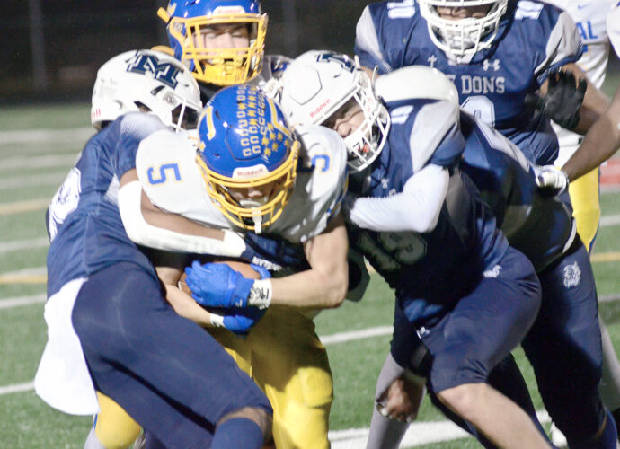 Central rushing attack leads the way in 20-0 win over Madonna | News ...